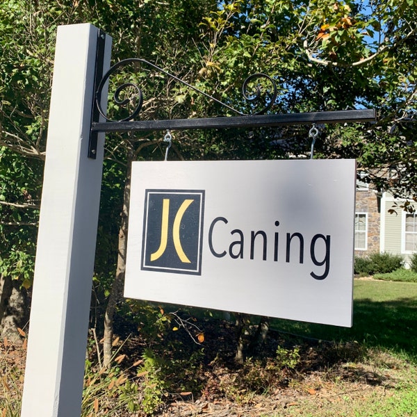 Metal Sign Hanger Bracket 24" Display Holder for Home, Yard or Business ...