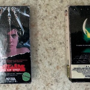 VHS Inspired Mini Magnets 1 X 2 Lots of Titles You Choose Horror Genre ...