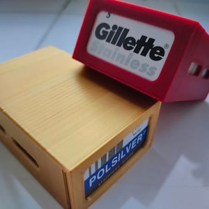 Razor Blade Dispenser for Double Edge or Half Razor Blades - Etsy
