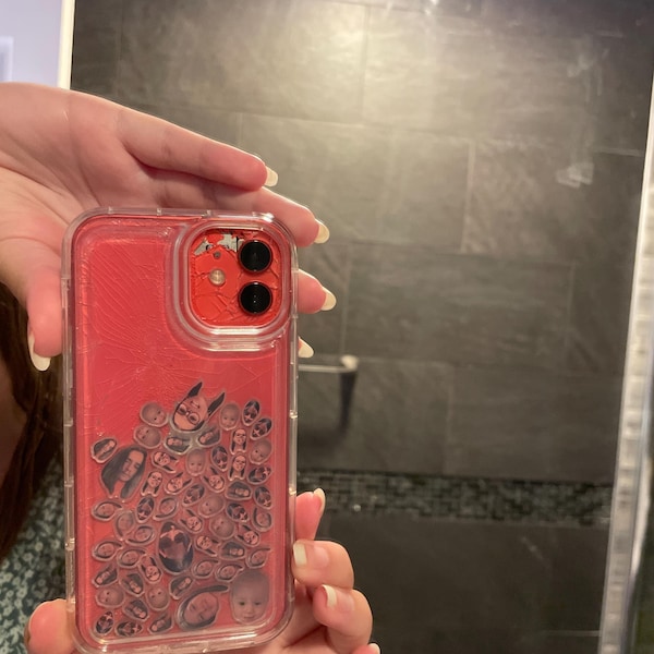 Shaker Phone Case With Shaking Charms, Cute Custom Phone Case, Unique ...