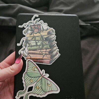 Holographic Book Sticker, Laminated Stickers, Words Are Magic ...