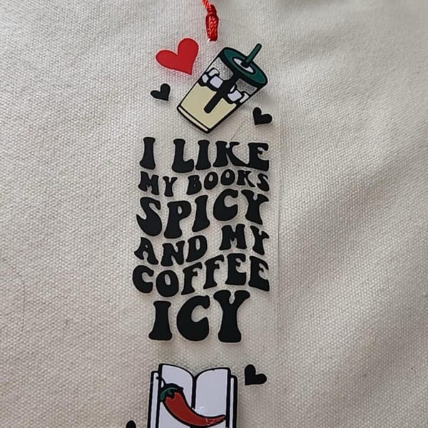 Acrylic Bookmark Plastic Bookmark 70s Inspired Bookmark Groovy Bookmark ...