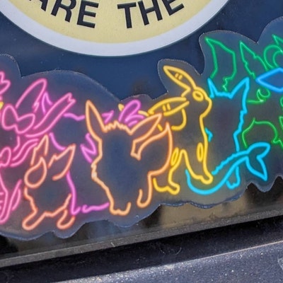 Neon Toy Story the Claw Sticker - Etsy