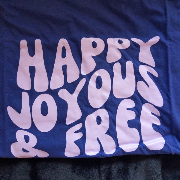 Happy Joyous & Free Shirt Alcoholics Anonymous Shirt Recovery ...