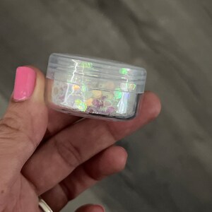 Iridescent Festival Body and Face Glitter Holographic Rave Glitter ...