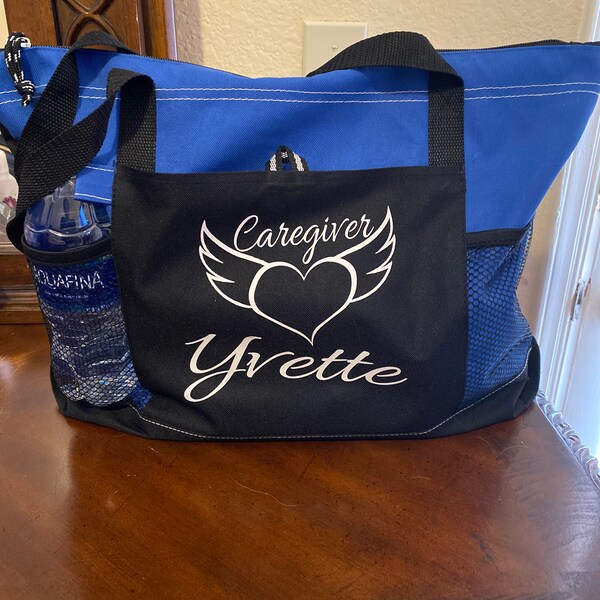 Cheerleading Coach Tote Bag, Personalized Coach Bag With Name ...