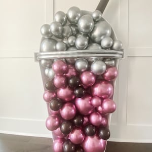 Octagon Balloon Mosaic Template Stop Sign Mosaic from | Etsy