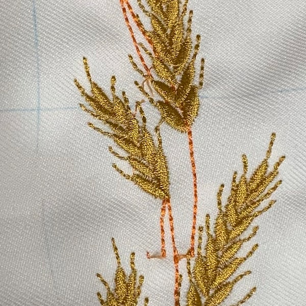 Floral Decorative Element Embroidery Design - Applique Machine ...
