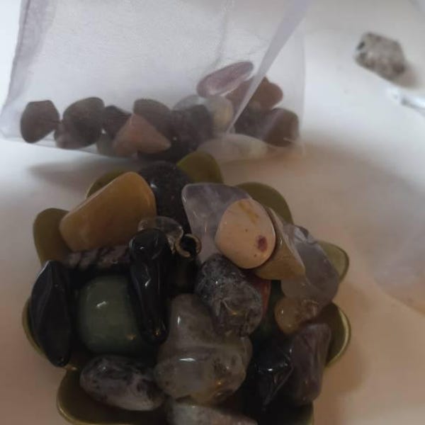 Crystal Grab Bag | Mixed Mystery Gem Pouch Bundle - Etsy