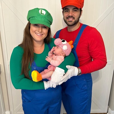 Pink Yoshi Costume for Baby Girl Nintendo Yoshi Super Mario - Etsy