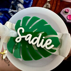 Personalized Heart Stanley Topper Custom Stanley Topper Personalized ...