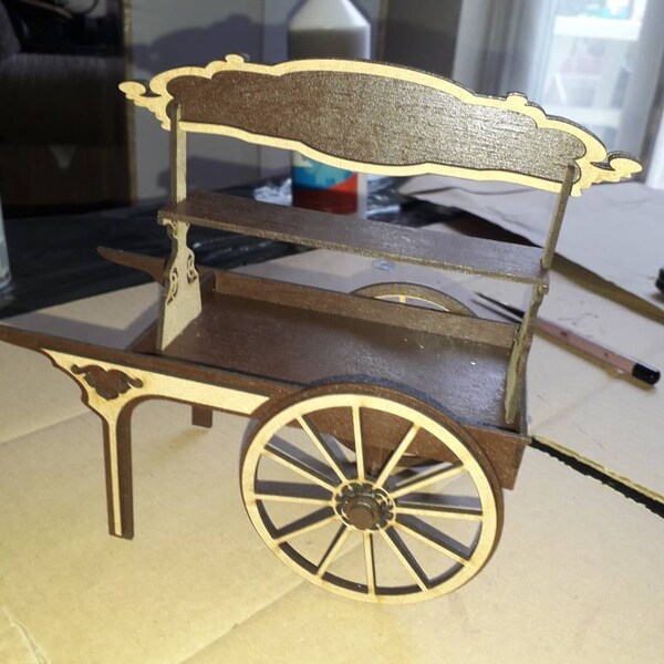 DIY Kit – 1:12 Scale Market Cart Dolls House Miniature - Etsy