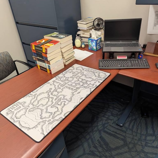 DND DESK MAT: Dungeon Cartography, Dnd Map, Dnd Computer Mat, Desk Mat ...
