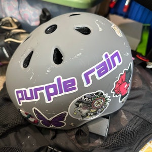 Custom Derby Name Sticker With Personalized Graphic Helmet Decal Roller ...