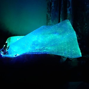Starry Luminous Optical Fiber Textile Leds Fabric Technology Age ...