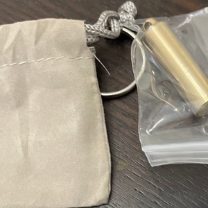 Carry Emergency Money on Your Key Ring With the Mini Brass Cash-can! - Etsy