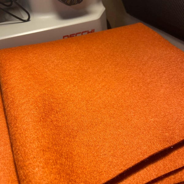 1/2 Yard 100% Merino Wool Felt - Cut to Order - You Choose Color - 2mm ...