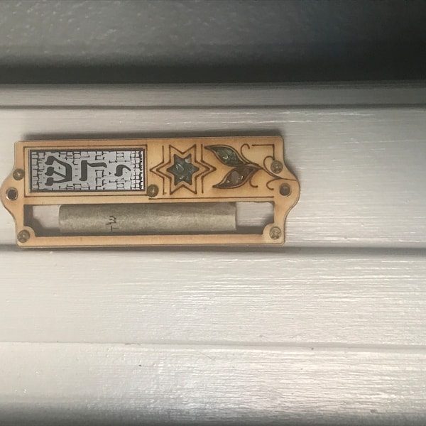 Mezuzah Scroll by Certified Israeli Sofer (kosher Klaf, Jerusalem, All ...
