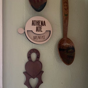 The Cat is Inside or Outside Reminder Sign Cat In/out Wooden Door ...