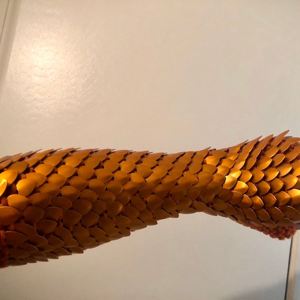 Dragon Scale Gauntlets Knitted Dragonhide Armor Elbow Length Custom ...