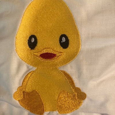 Baby Duck Embroidery Design, Animal Embroidery Design, Machine ...