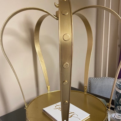 Biggest Crown Cake Stand , Metal Crown Cake Stand, Royal Themed Event ...