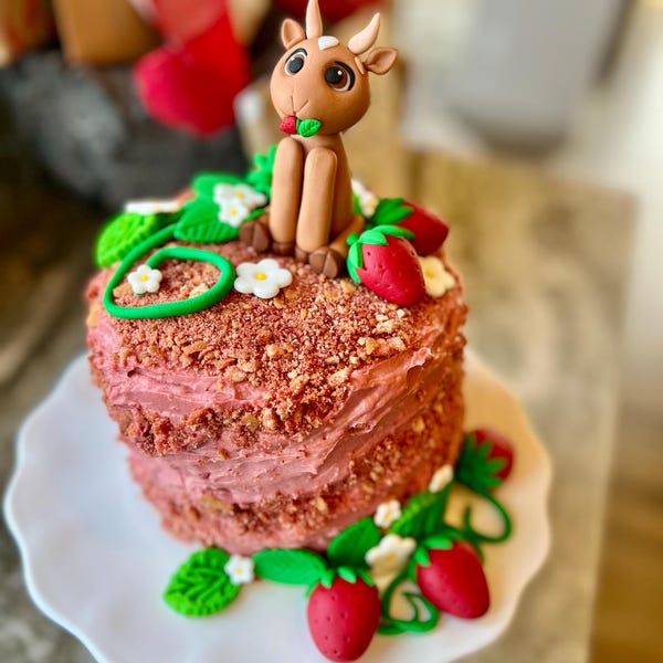 Fondant Farm Animals - Fondant Farm Cake Topper Fondant Pig Cow Sheep ...