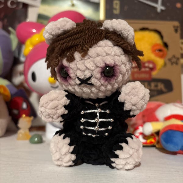 Gerard Way Teddy Bear - Etsy