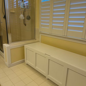 Shaker-style Storage Bench / Window Bench / Top-opening Kitchen Storage ...