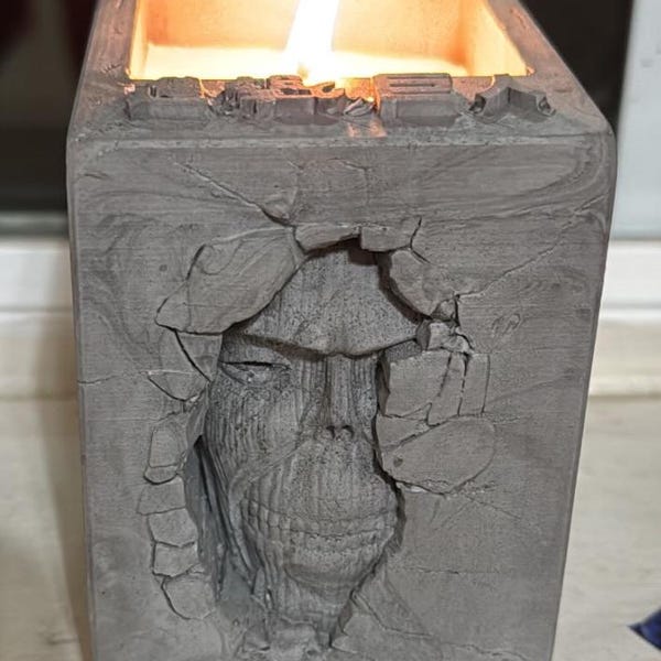 Wall Titan - Anime Inspired Cement Candle | Attack on Titan | Anime Fan ...