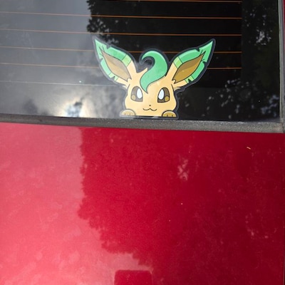 Kitsune Fox & Oni Blade Sticker - Etsy