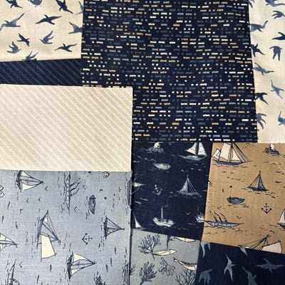 Sailing the Blue Quilt Pattern PDF Download A Fabulous Quilt Featuring ...