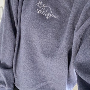 Bestickter Pullover/ Personalisierter bestickter Foto Sweater - Etsy.de