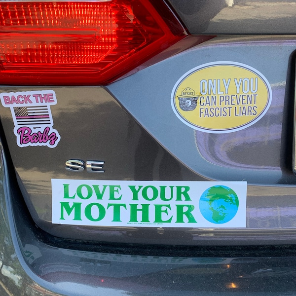Love Your Mother - Bumper Sticker / Decal or Magnet - Etsy
