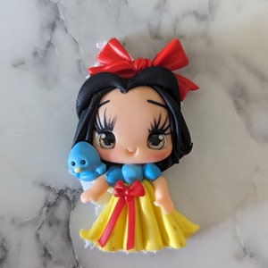 12 Minature Princess Clays for Bows Clay Bow Center Clay - Etsy