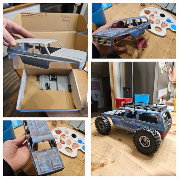 1/24 Scale Crawler Body SCX24 “the JT” - Etsy