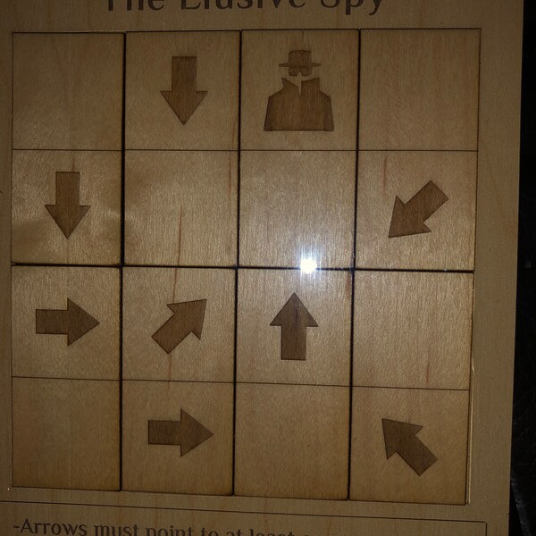 Challenging Coffee Table Puzzle for Teens and Adults - the Elusive Spy ...
