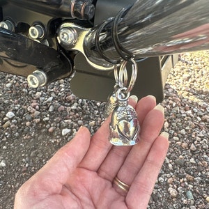 FAIRY Guardian® Bell FITS All Motorcycles Harley Luck Gremlin Ride ...