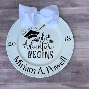 2018 Graduation SVG, the Adventure Begins SVG File, 2018 Senior SVG ...