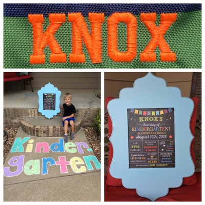 Back to School Sign, First Day of School Sign, 1st Day of School ...