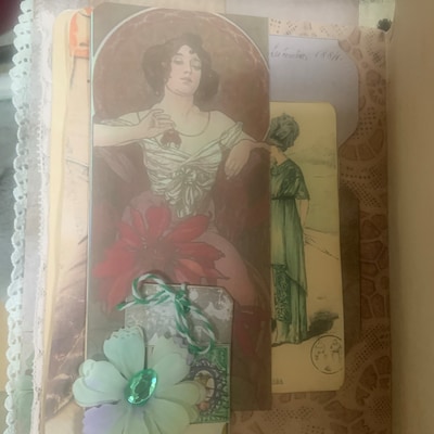 ART NOUVEAU Junk Journal Printable Kit,alphonse Mucha,digital Download,journal Kit,printable ...