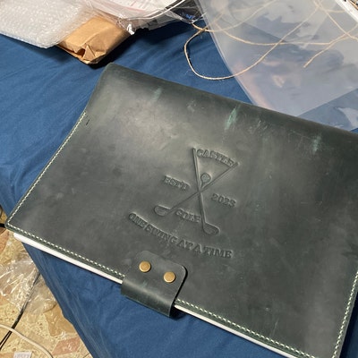 Personalized Leather Day-timer Planner Cover Pocket Size - Etsy