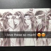 MDZS Wangxian Original Prints Mo Dao Zu Shi, Lan Wangji, Wei Wuxian ...