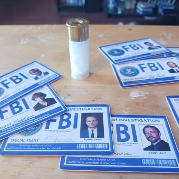Supernatural FBI Badge "john Bonham" AKA Dean Winchester - Etsy