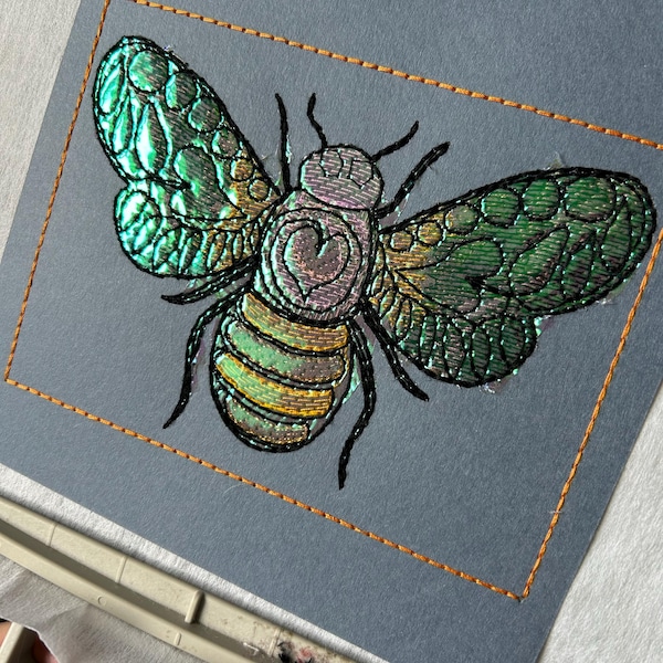 BDT Flourish Only One - A Machine Embroidery Specifically for Cardstock ...