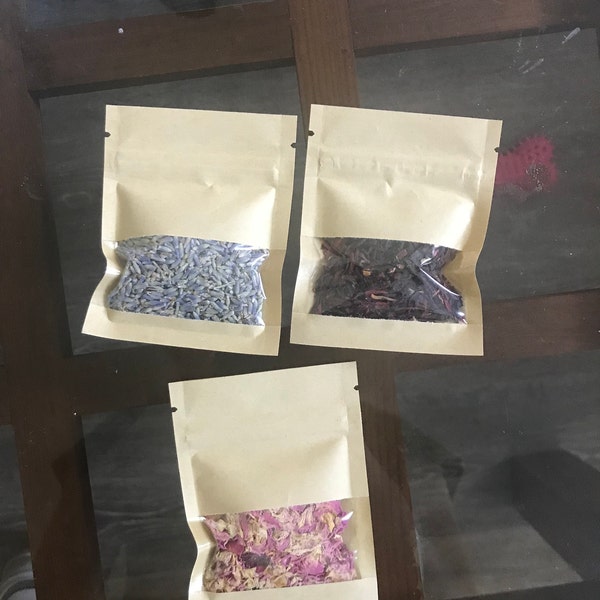 Dried Flowers Sample Packs, Great for Roller Bottles for Essential Oils ...