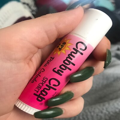 Chubby Chap GIANT .5 Oz Natural Lip Balm, Buttercream Vanilla - Etsy