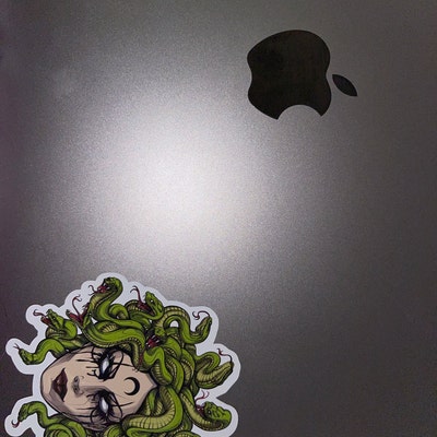 Greek Goddess Medusa Sticker Medusa Snakes Stickers Greek Mythology ...