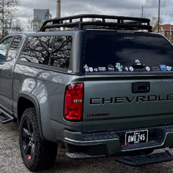 Leopard Cheetah Print Rear Window Decals Fit 2010-2024 Toyota 4runner ...