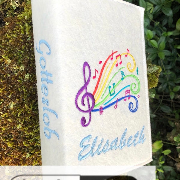 Musical Notes With Swirls & Symbols Machine Embroidery Design,song ...
